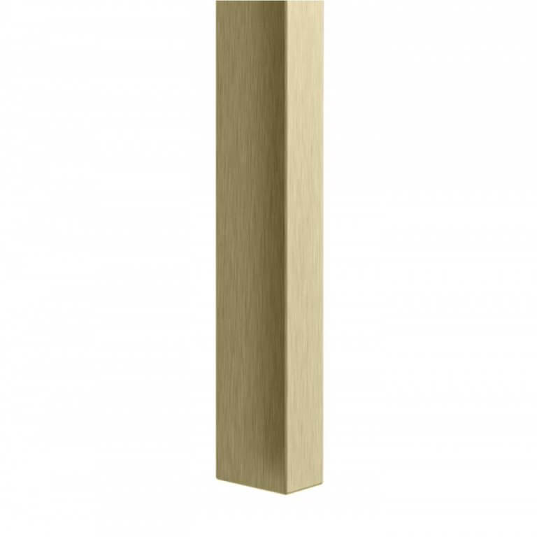 Set 6 riflaje MDF Auriu texturat 30x40 mm - Panouri-Riflate.ro