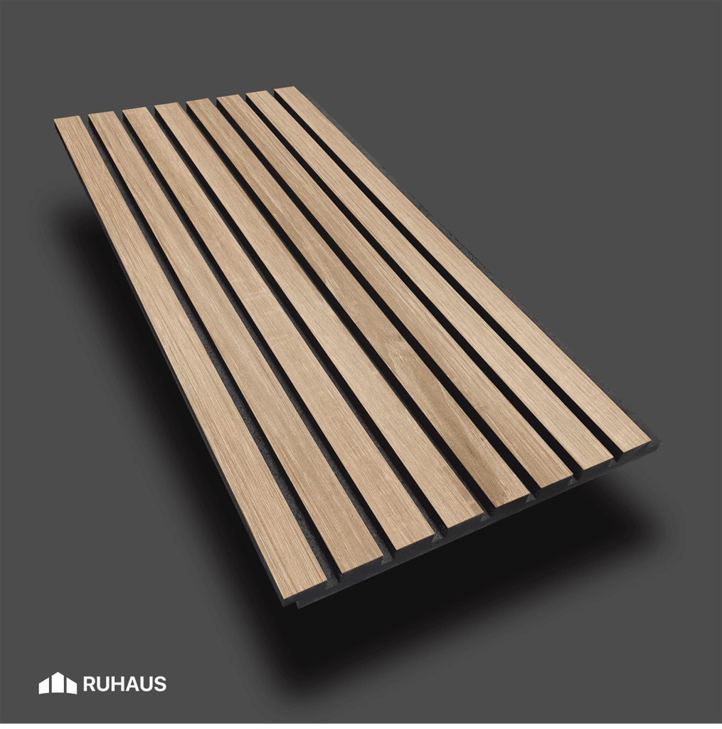 Panou Riflat Furnir Nuc American 2800 x 200 x 19 mm (Î x L x A ...